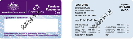 Approved pensioner concession cards | State Revenue Office
